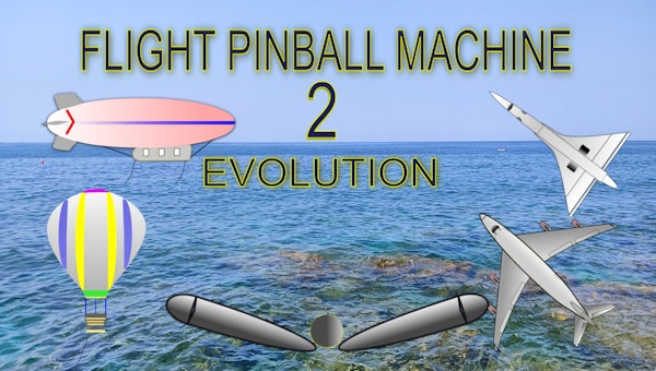 Flight Pinball Machine 2 Evolution 🕹️ Play Now on GamePix
