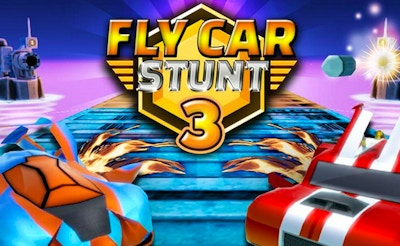 Fly Car Stunt 3 🕹️ Play Now on GamePix
