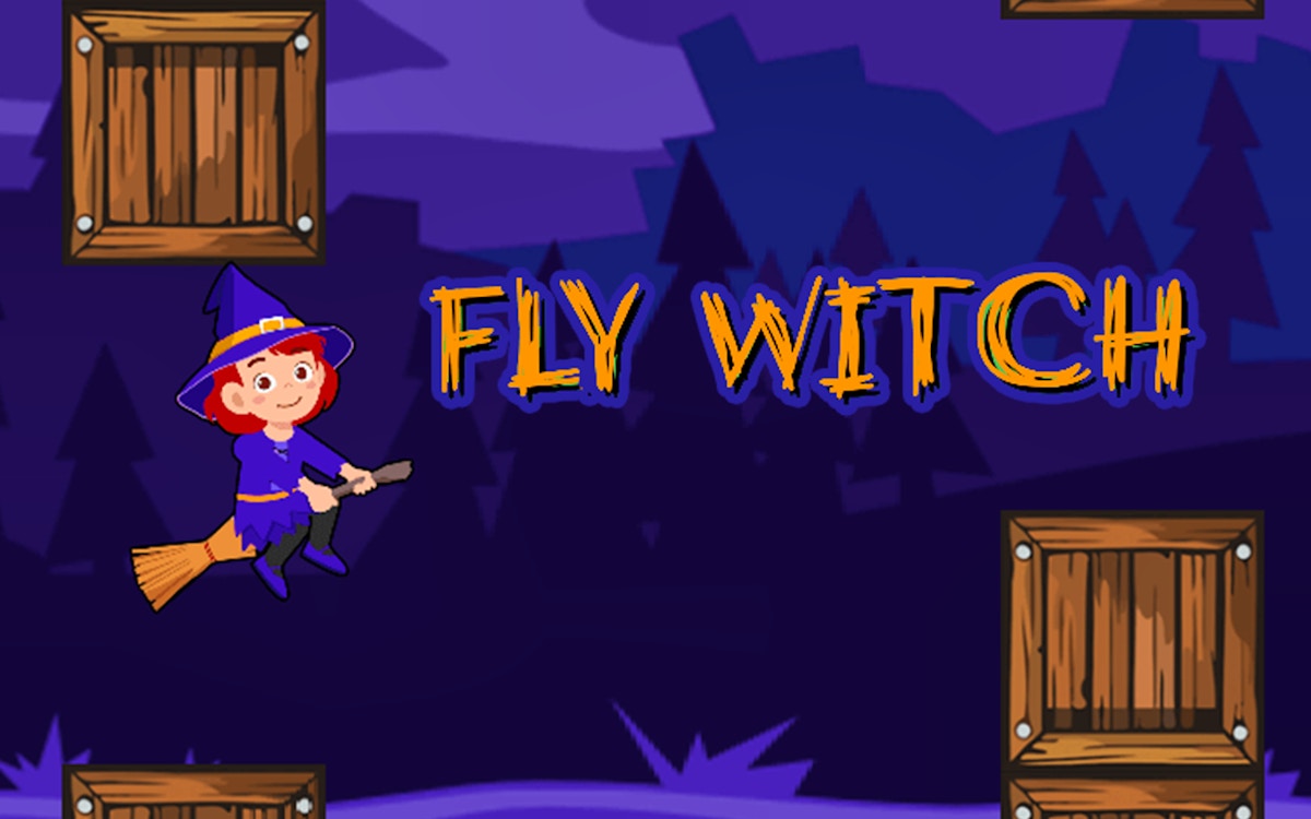 Fly Witch 🕹️ Zagraj teraz na GamePix