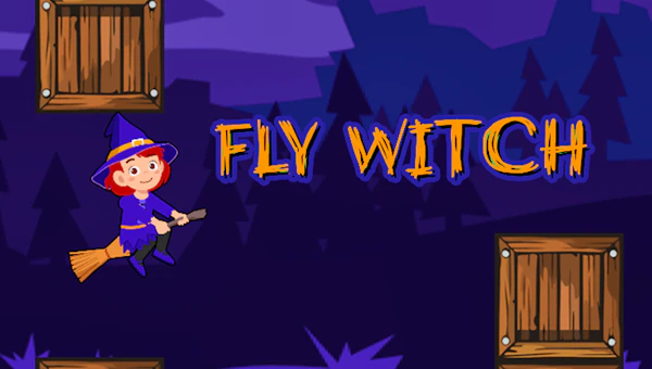 Fly Witch 🕹️ Play Now on GamePix