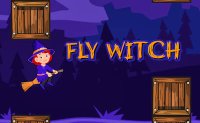 Fly Witch 🕹️ Play Now on GamePix