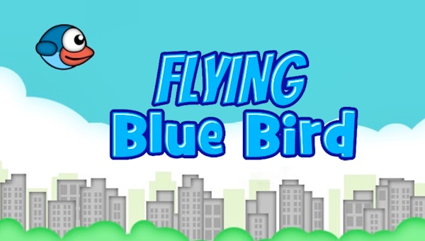 Flying Blue Bird 🕹️ Play Now on GamePix