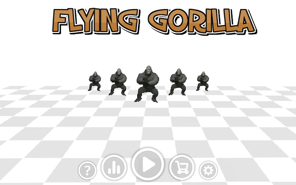 Flying Gorilla 3d 🕹️ Play Now on GamePix