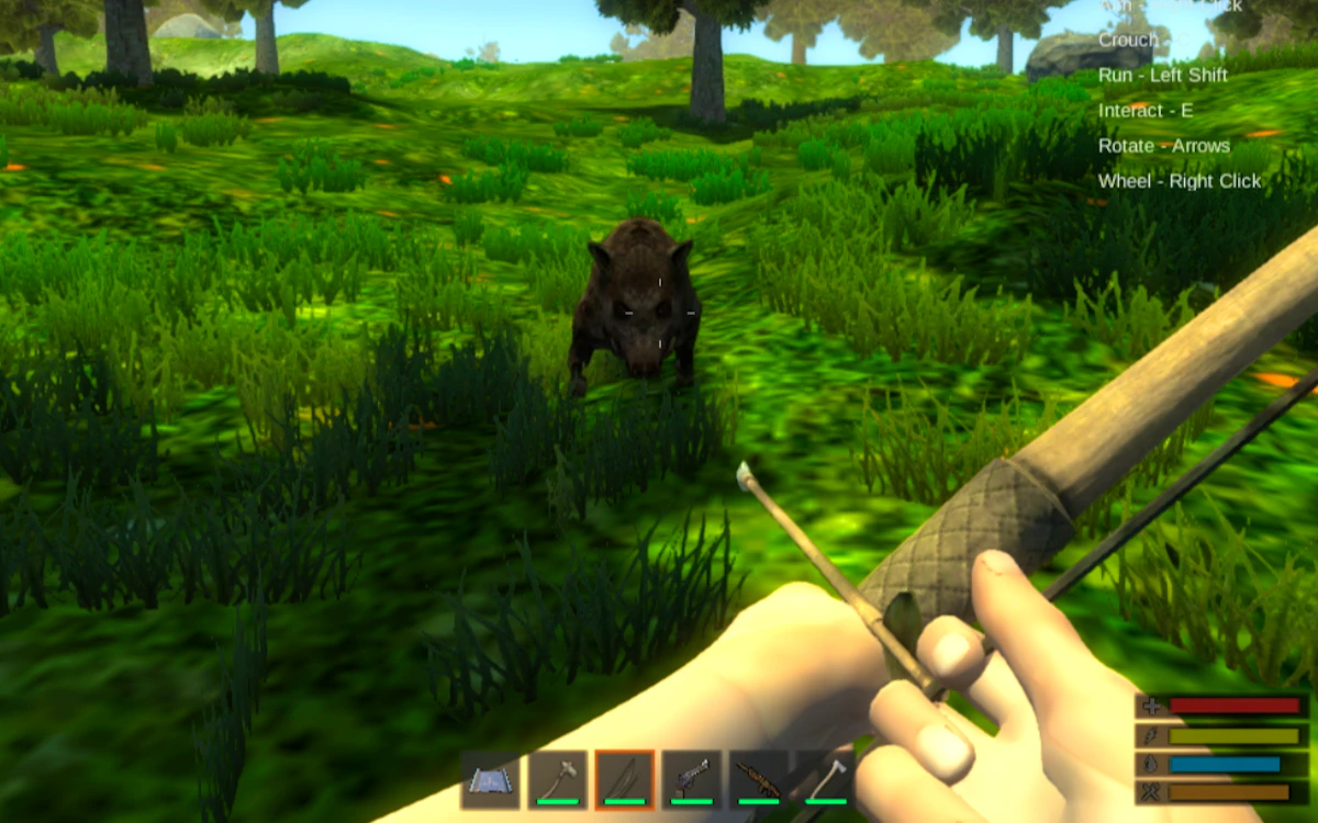 Forest Survival Simulator 🕹️ Play Now on GamePix