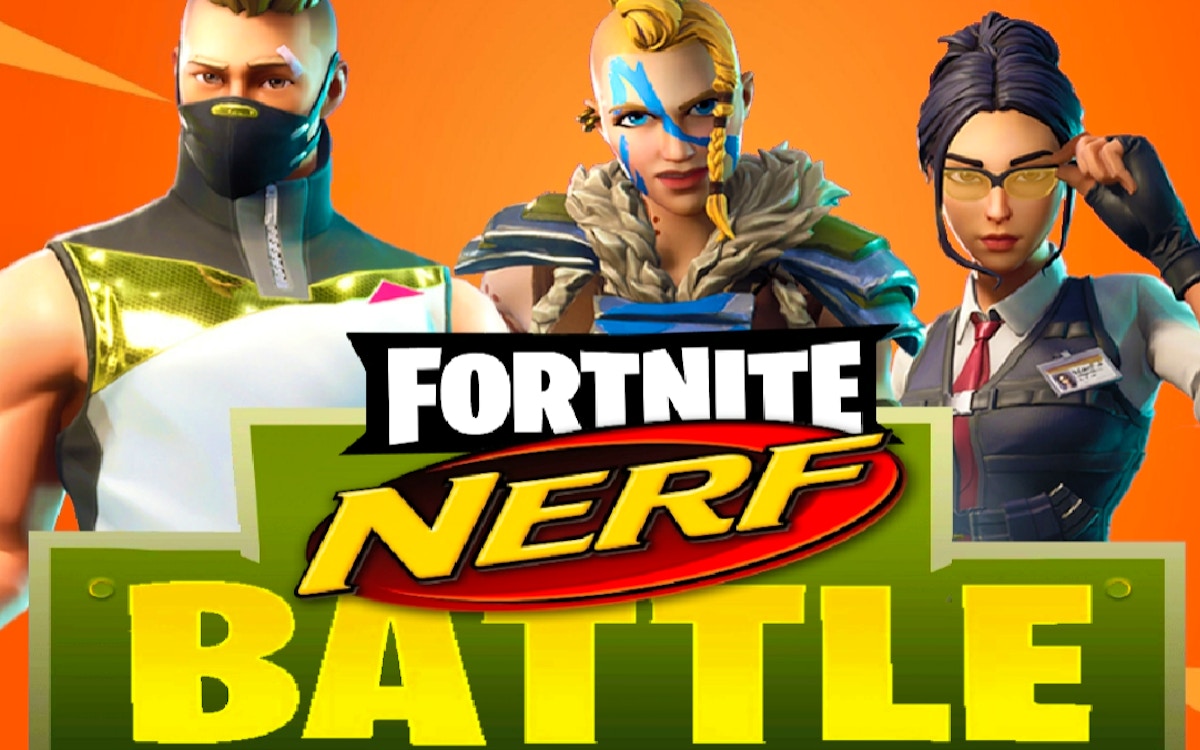 Fortnite Nerf Battle 🕹️ Play Now on GamePix
