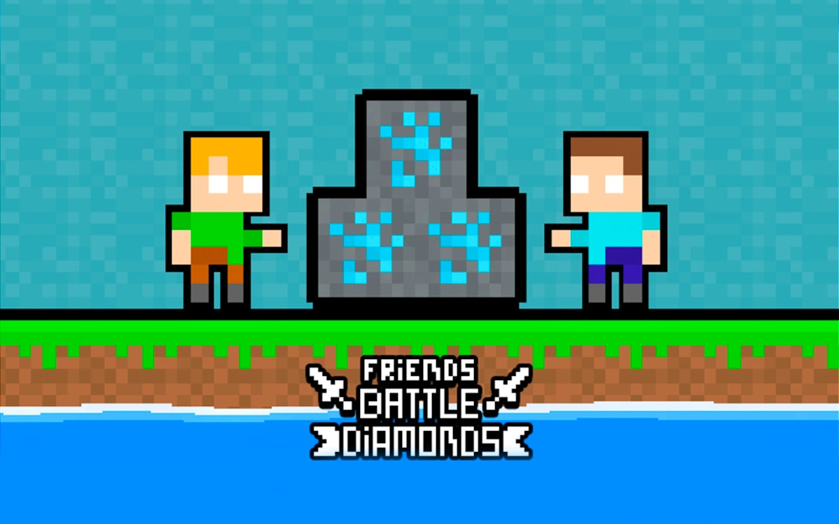 Friends Battle Diamonds 🕹️ Play Now on GamePix
