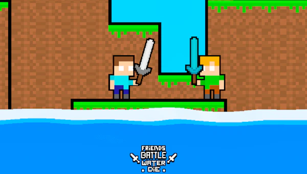 Friends Battle Water Die 🕹️ Play Now on GamePix
