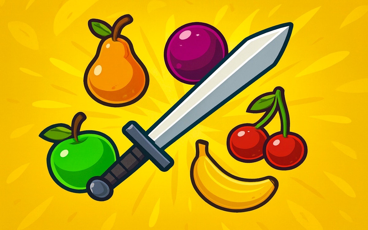 Fruit Sword 🕹️ Играйте сега на GamePix
