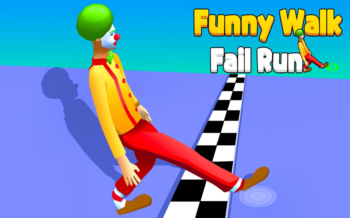 Funny Walk Fail Run 🕹️ Joue Maintenant sur GamePix