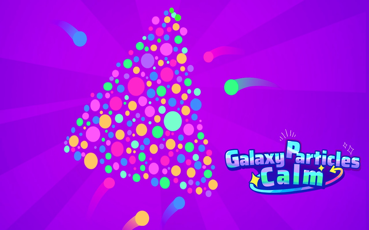 Galaxy Particles Calm 🕹️ Play Now on GamePix