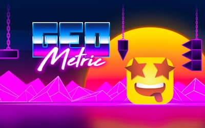 Geo-metric Run 🕹️ Play Now on GamePix