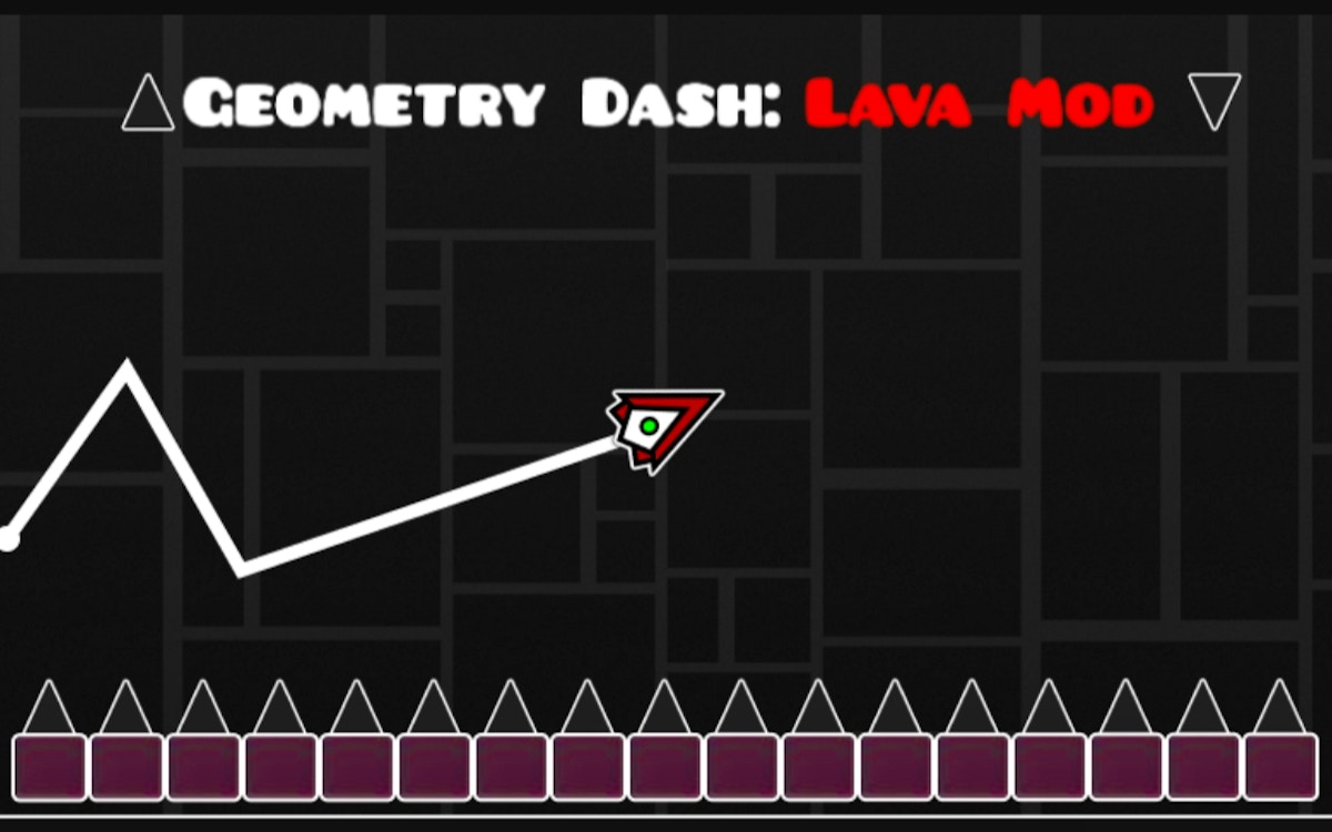 Geometry Dash: Lava Mode 🕹️ Joue Maintenant sur GamePix