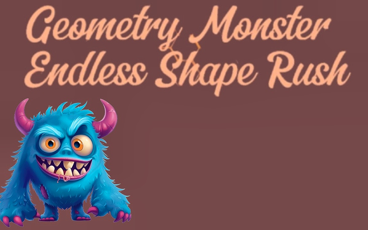 Geometry Monster Endless Shape Rush 🕹️ Play Now on GamePix