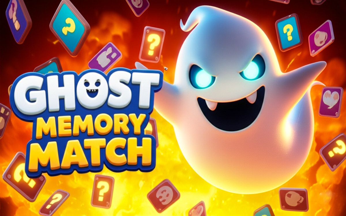 Ghost Memory Match 🕹️ Play Now on GamePix