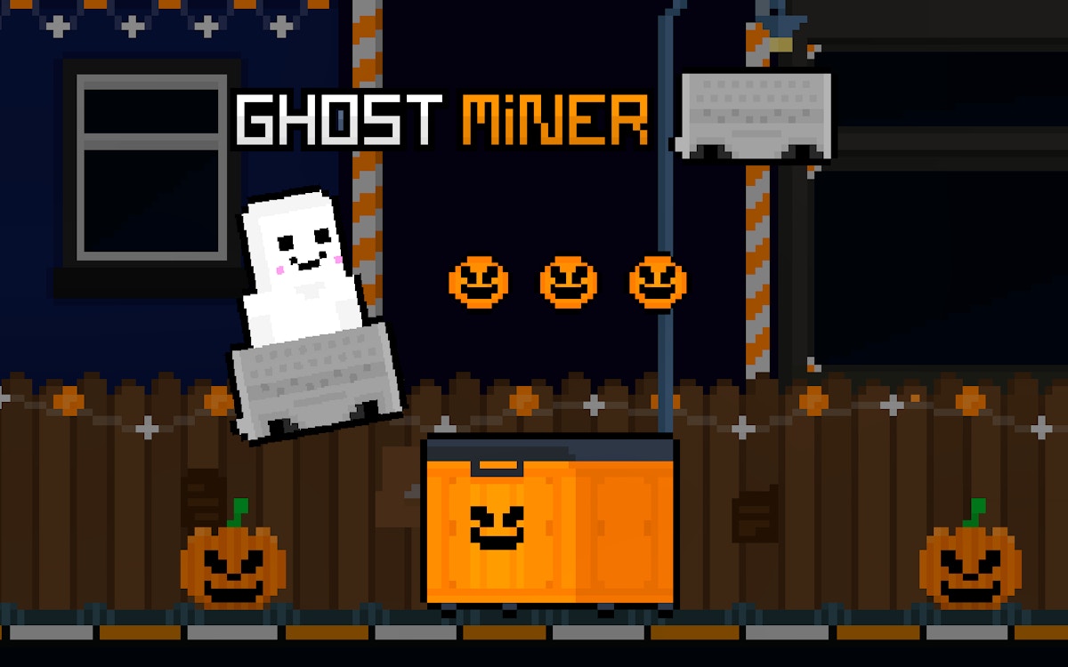 Ghost Miner 🕹️ Play Now on GamePix