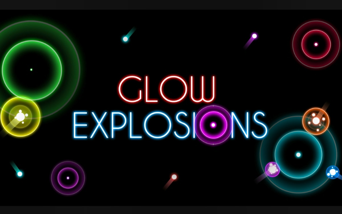 Glow Explosions ! 🕹️ Jetzt spielen auf GamePix