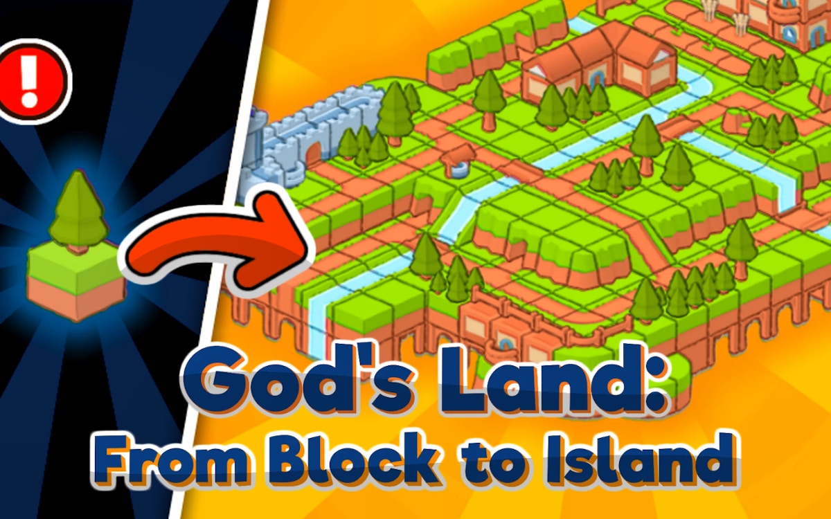 God's Land From Block To Island 🕹️ Play Now on GamePix