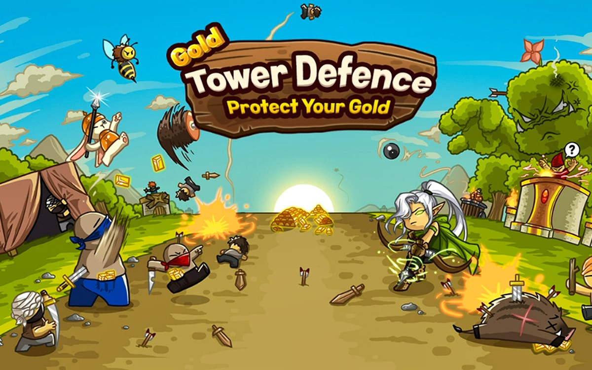 Gold Tower Defence 🕹️ Play Now on GamePix