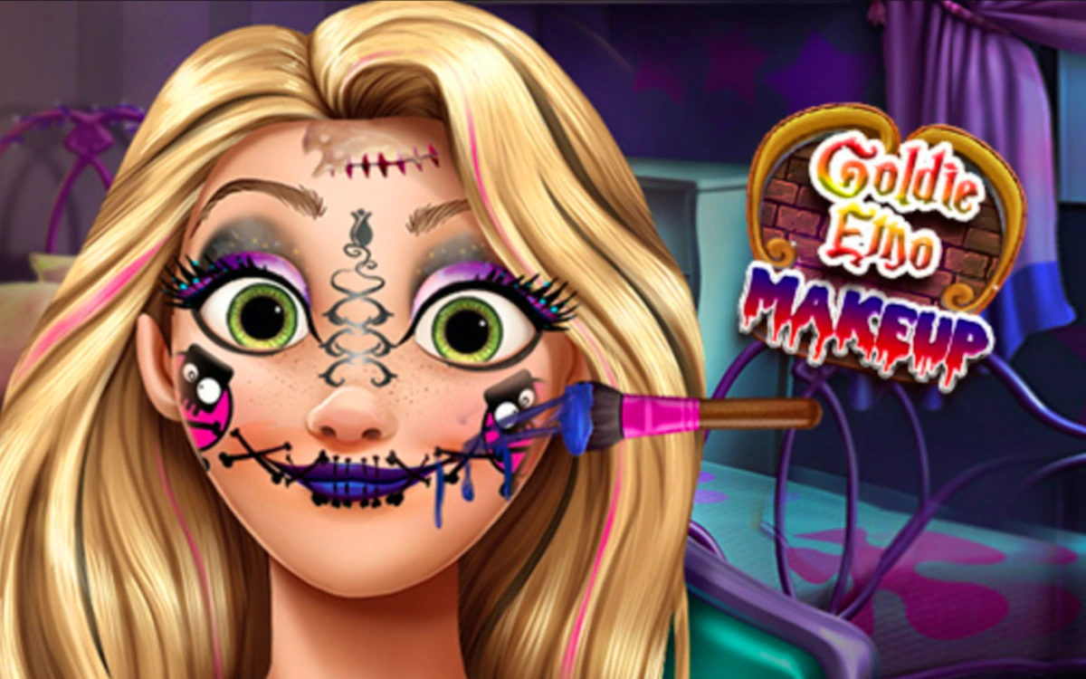 Goldie Emo Makeup 🕹️ Play Now on GamePix