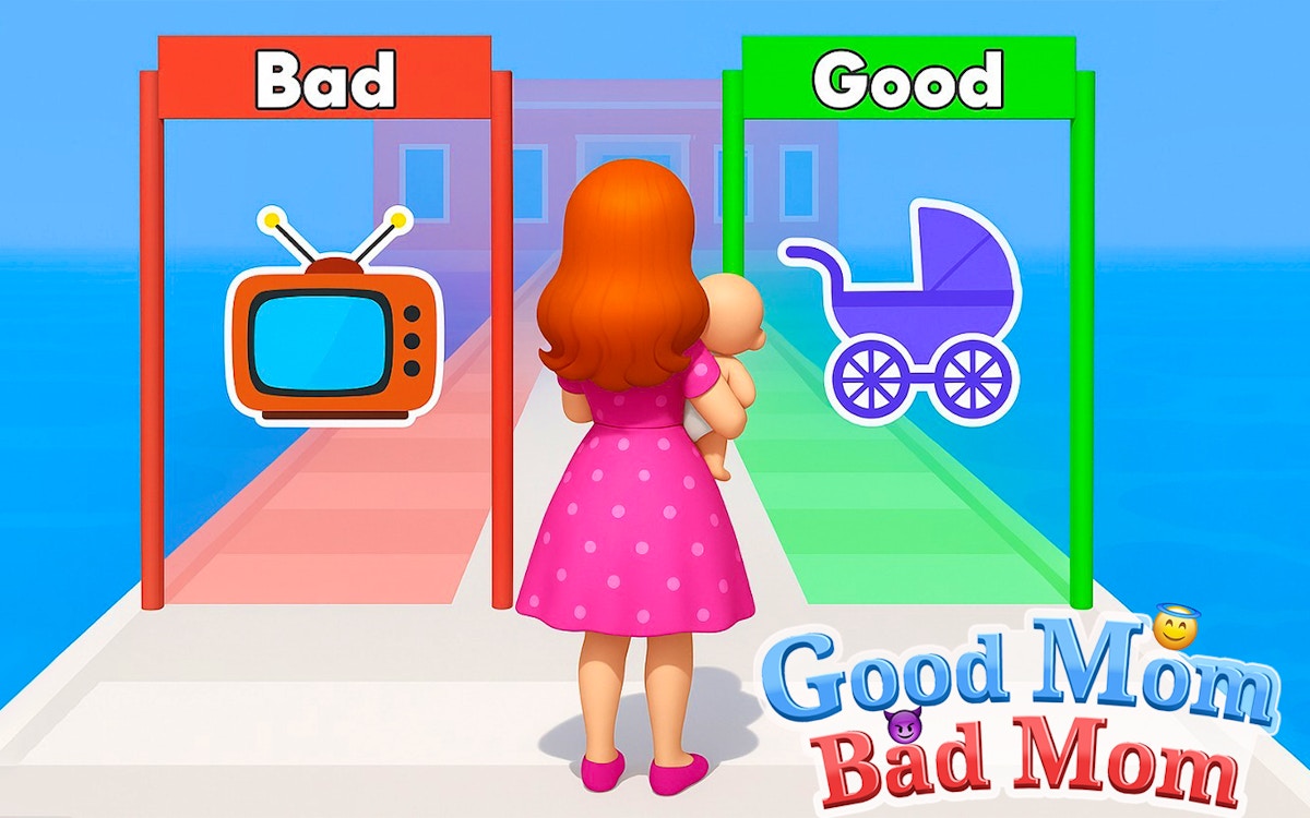 Good Mom Bad Mom 🕹️ Zagraj teraz na GamePix