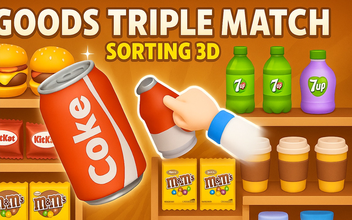 Goods Triple Match - Sorting 3d 🕹️ Play Now on GamePix
