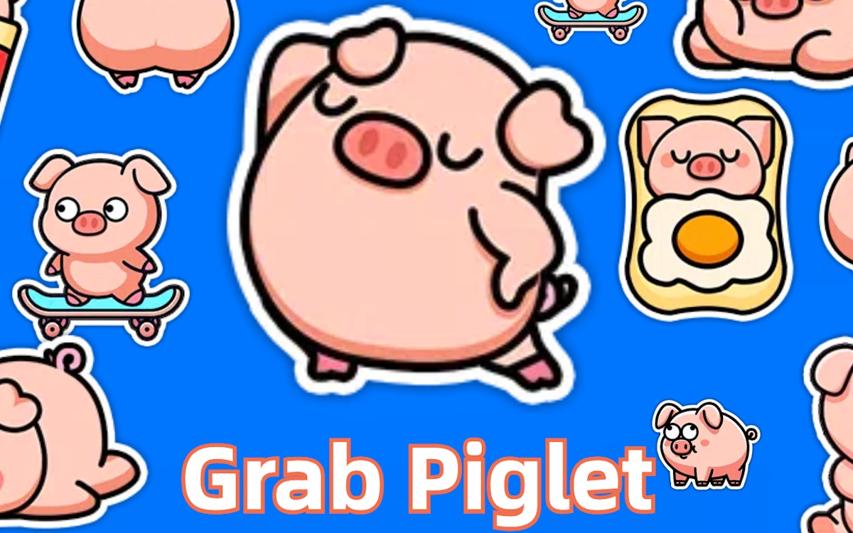 Grab Piglet 🕹️ Play Now on GamePix