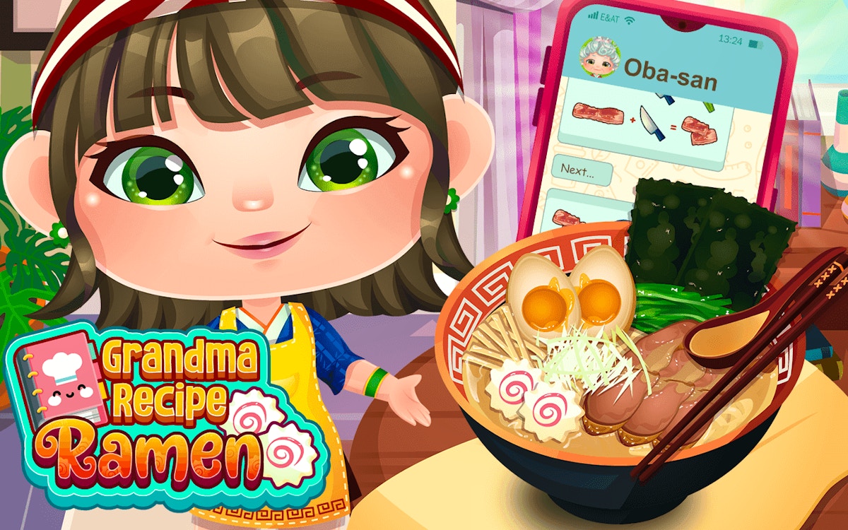 Grandma Recipe Ramen 🕹️ Play Now on GamePix