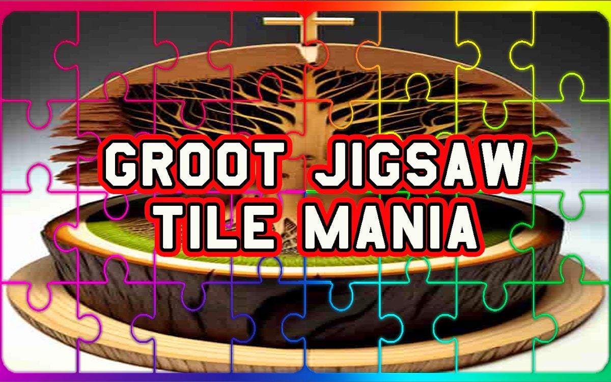 Groot Jigsaw Tile Mania 🕹️ Play Now on GamePix
