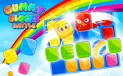 Gummy Blocks Battle 🕹️ Play Now on GamePix