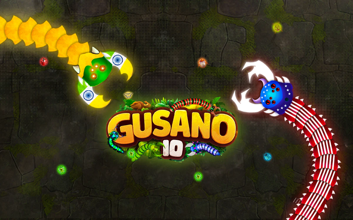Gusano.io Worms Snake Game 🕹️ Play Now on GamePix