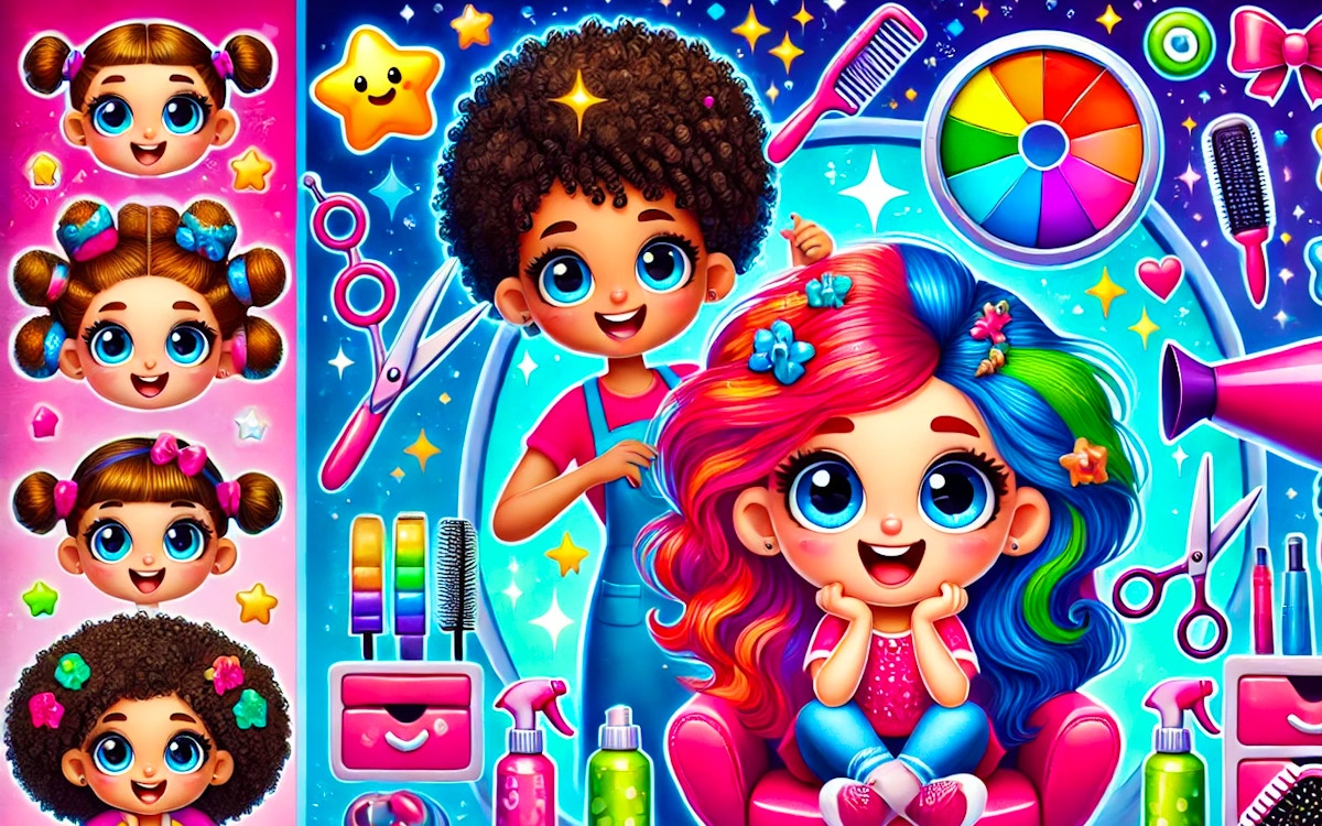 Hair Saloon 🕹️ Play Now on GamePix