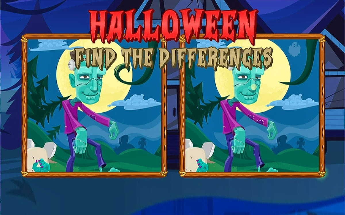 Halloween Find The Differences 🕹️ Play Now on GamePix