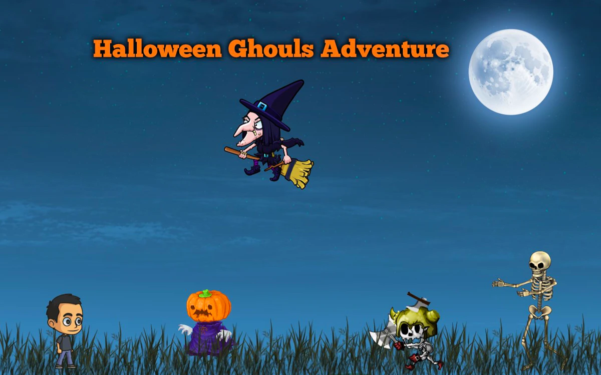 Halloween Ghouls Adventure 🕹️ Speel nu op GamePix