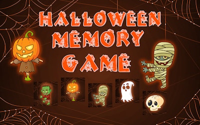 Halloween Memory Game 🕹 Gioca Ora su GamePix