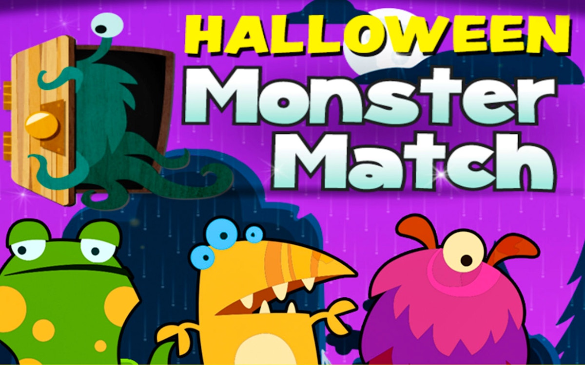 Halloween Monsters Match 🕹️ Play Now on GamePix