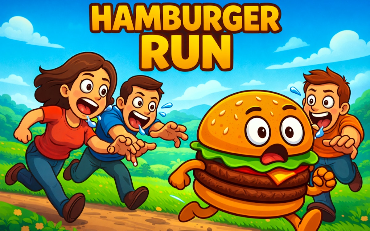Hamburger Run 🕹️ Play Now on GamePix