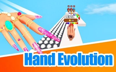 Hand Evolution 🕹️ Play Now on GamePix