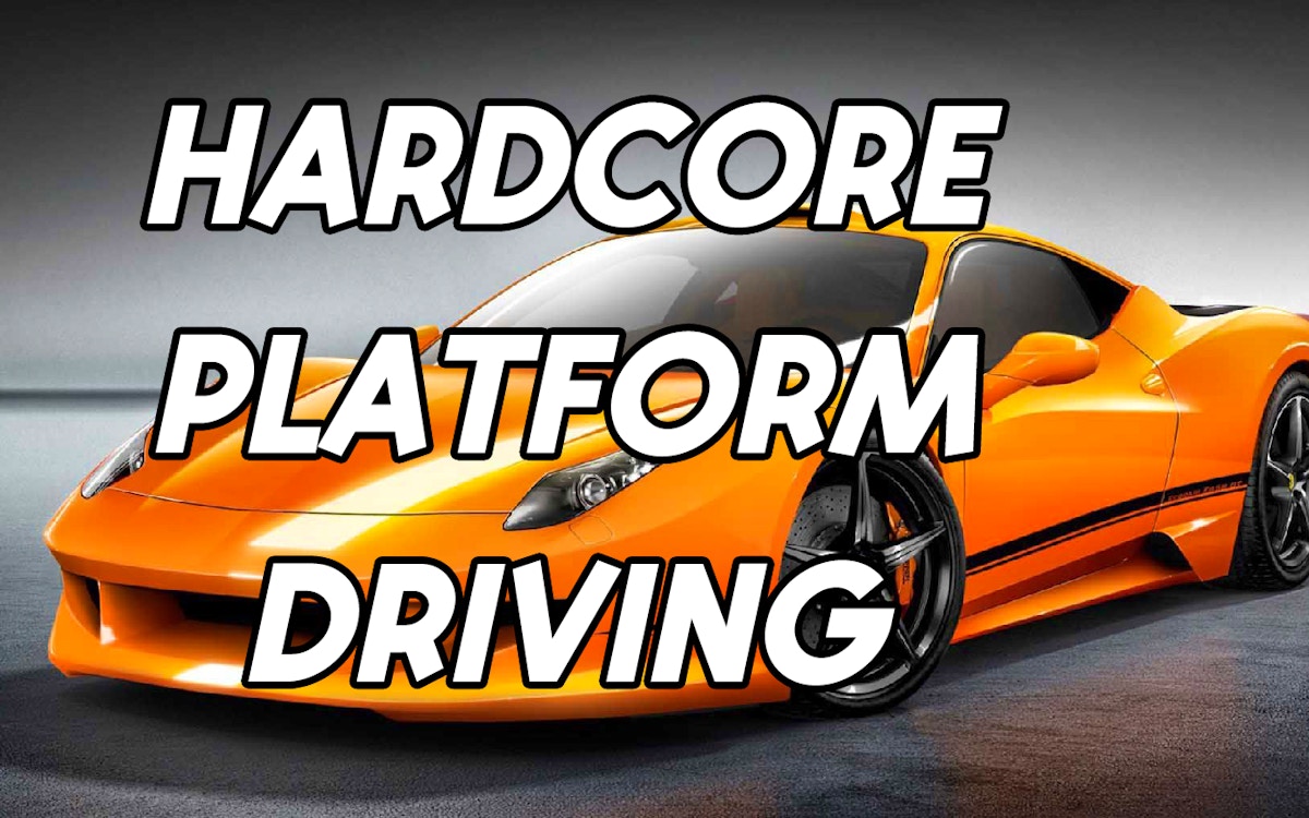 Hardcore Platform Driving 🕹️ Play Now on GamePix