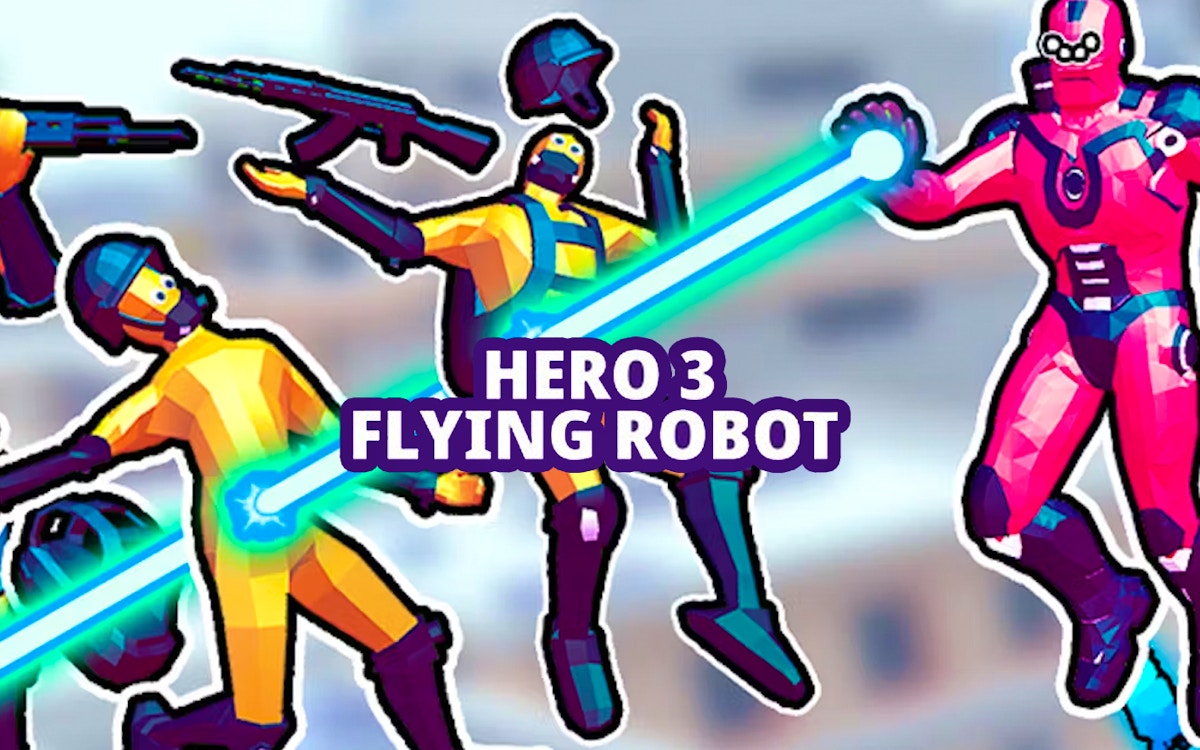 Hero 3: Flying Robot 🕹️ Play Now on GamePix