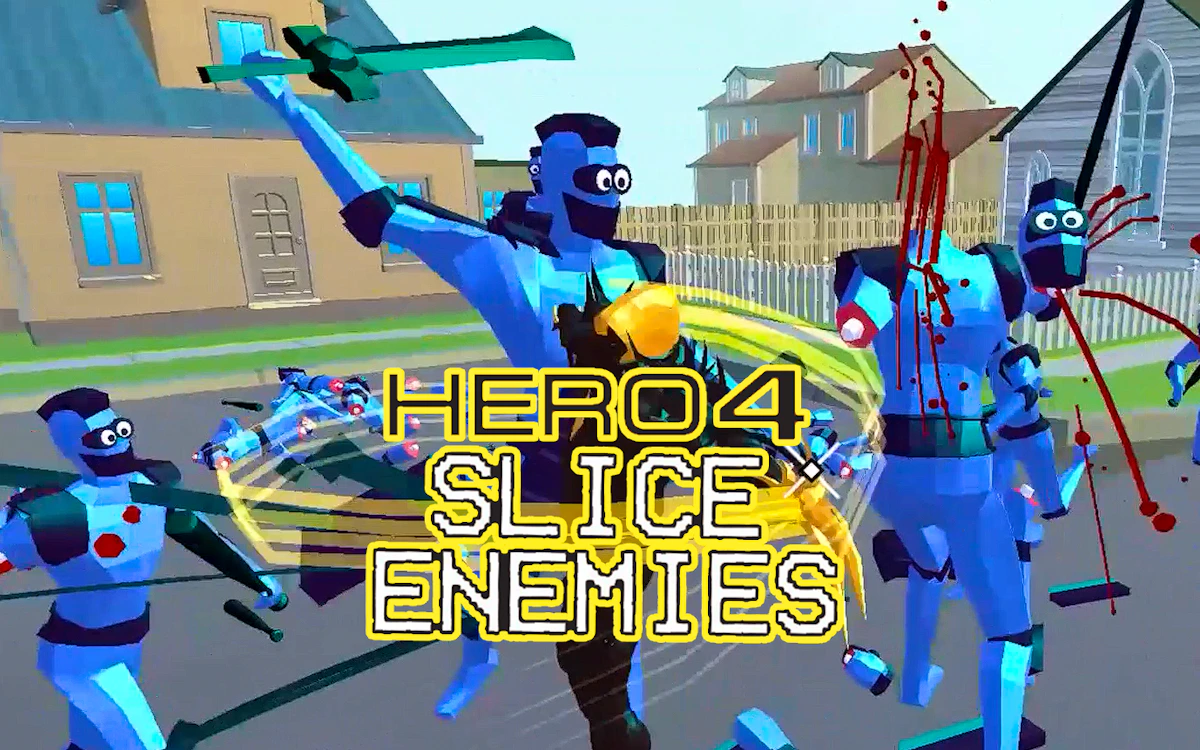 Hero 4: Slice Enemies 🕹️ Play Now on GamePix