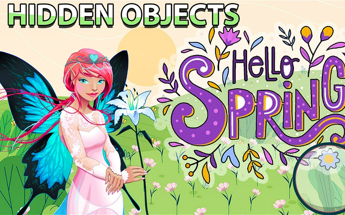 Hidden Objects Hello Spring 🕹️ Play Now on GamePix