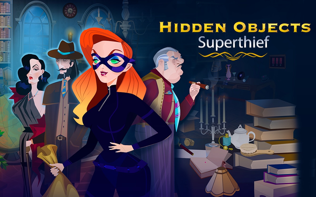 Hidden Objects: Superthief 🕹️ Play Now on GamePix