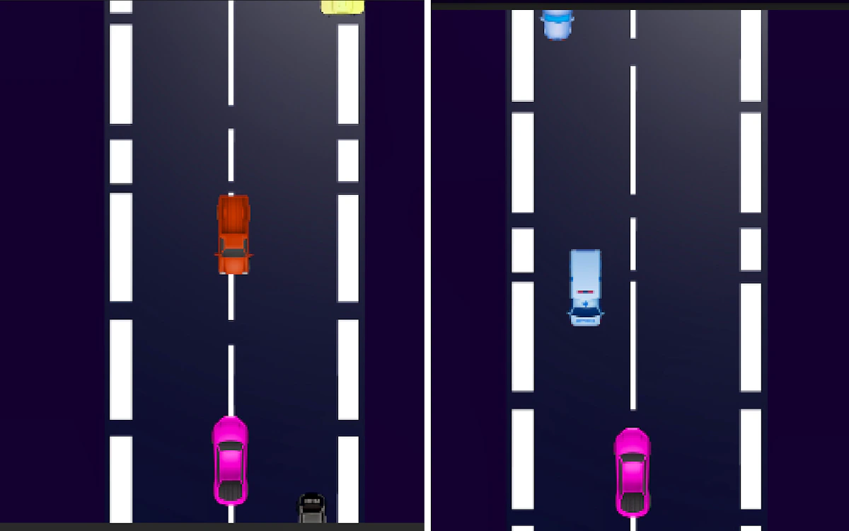Highway Car Race 2d 🕹️ Play Now on GamePix