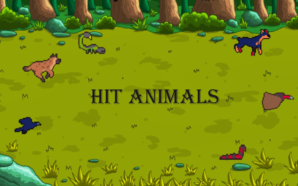 Hit Animals 🕹️ Play Now on GamePix