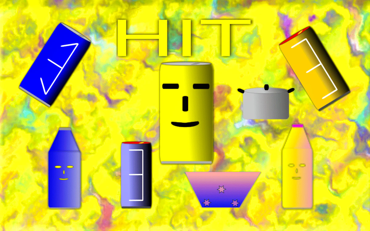 Hit Cans And Bottles 🕹️ Play Now on GamePix