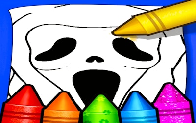 coloring pages from horror movies