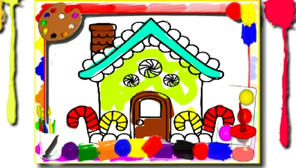 House Coloring Book 🕹️ Play Now on GamePix