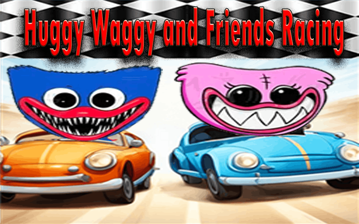 Huggy Waggy And Friends Racing 🕹️ Play Now on GamePix