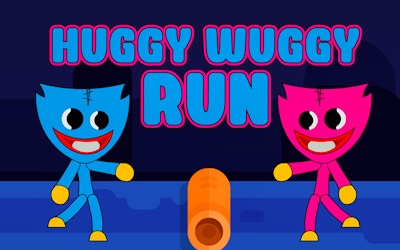 Huggy Wuggy Run 🕹️ Играйте сега на GamePix