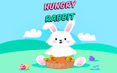 Hungry Rabbit 🕹️ Zagraj teraz na GamePix